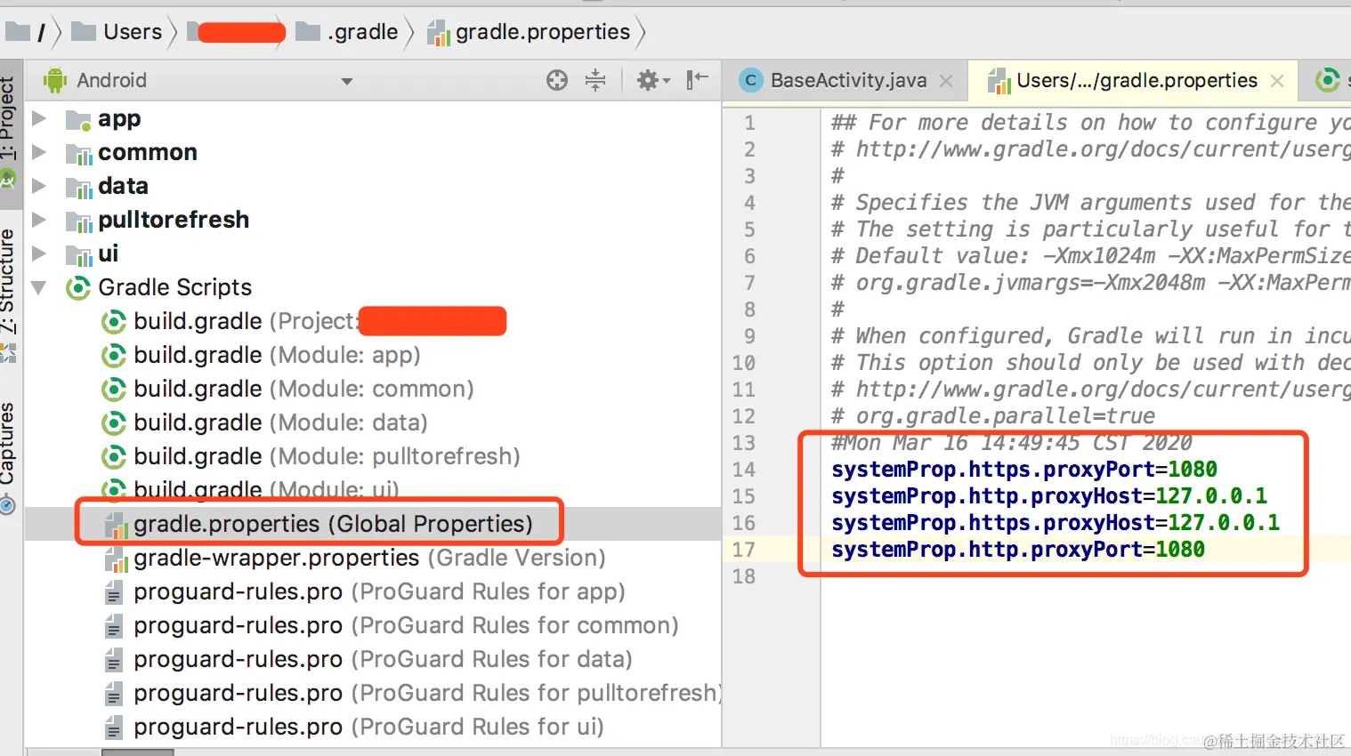 As 插件下载报错Gradle threw an error while downloading artifacts from the network - 掘金