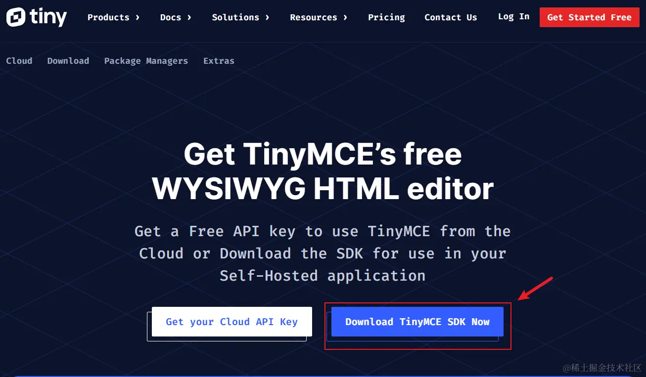 tinyMCE 第一章 （安装与本地化）为什么 TinyMCE 需要 API 密钥，免费计划仅限 1000 次加载？ 参 - 掘金