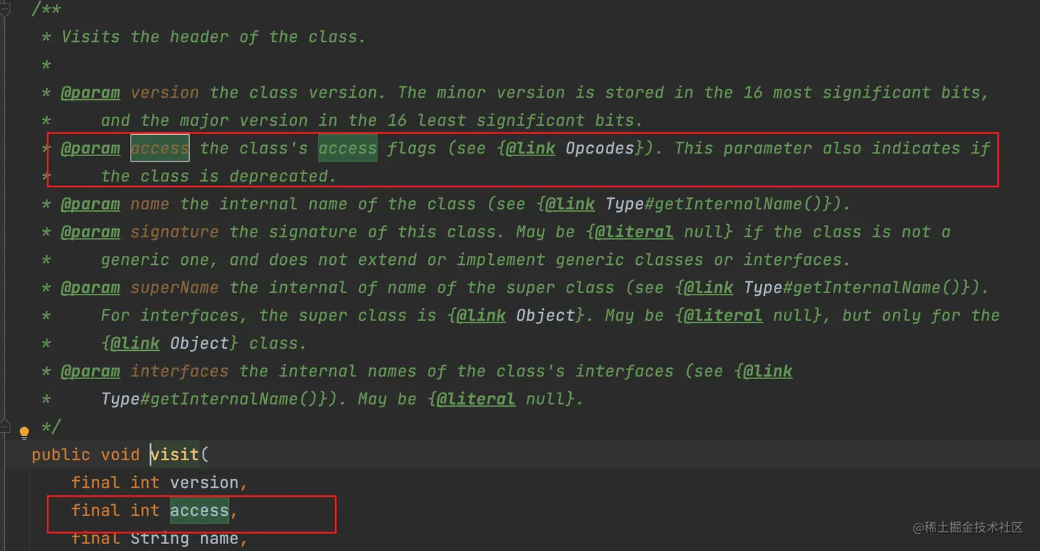asm字节码手册 - ClassReader与ClassWriter(一)ClassReader 本小节 主要是熟悉一下 - 掘金