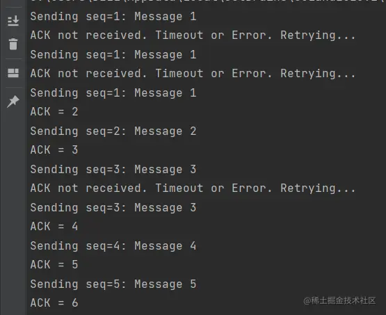Go语言实现UDP socket的ack机制和丢包重传 | 青训营 - 掘金