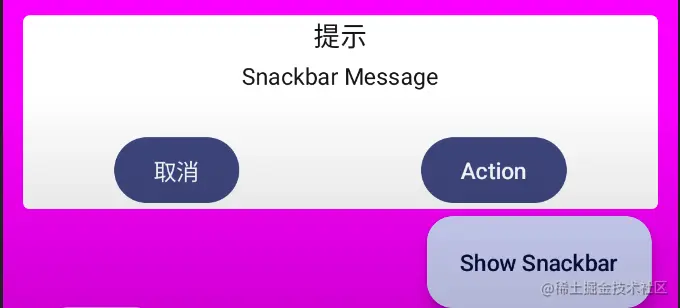 18.1 Compose Snackbar这篇我们学习一些 Compose 可以显示/消失的组件 Snackbar Sn - 掘金