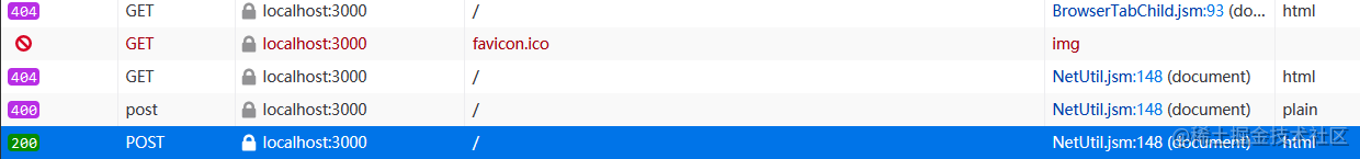 如何使用浏览器发送post请求 - 掘金